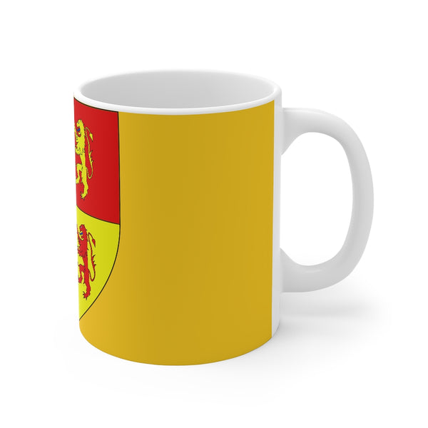 Owain Glyndwr Flag Cymraeg Welsh Traveller Mug 11oz - Welsh Treasure