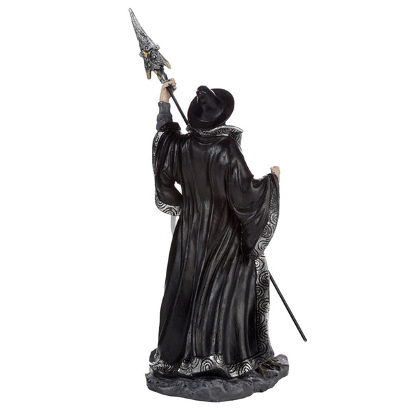 Merlin The Welsh Wizard Ice Dragon Snow Globe Figurine - Welsh Treasure