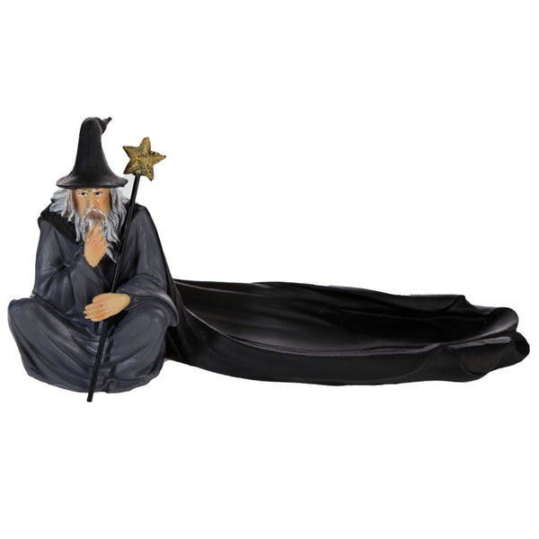 Merlin The Welsh Wizard Ashcatcher Incense Stick Burner - Welsh Treasure