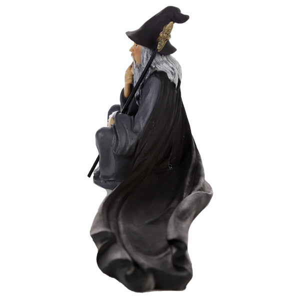 Merlin The Welsh Wizard Ashcatcher Incense Stick Burner - Welsh Treasure